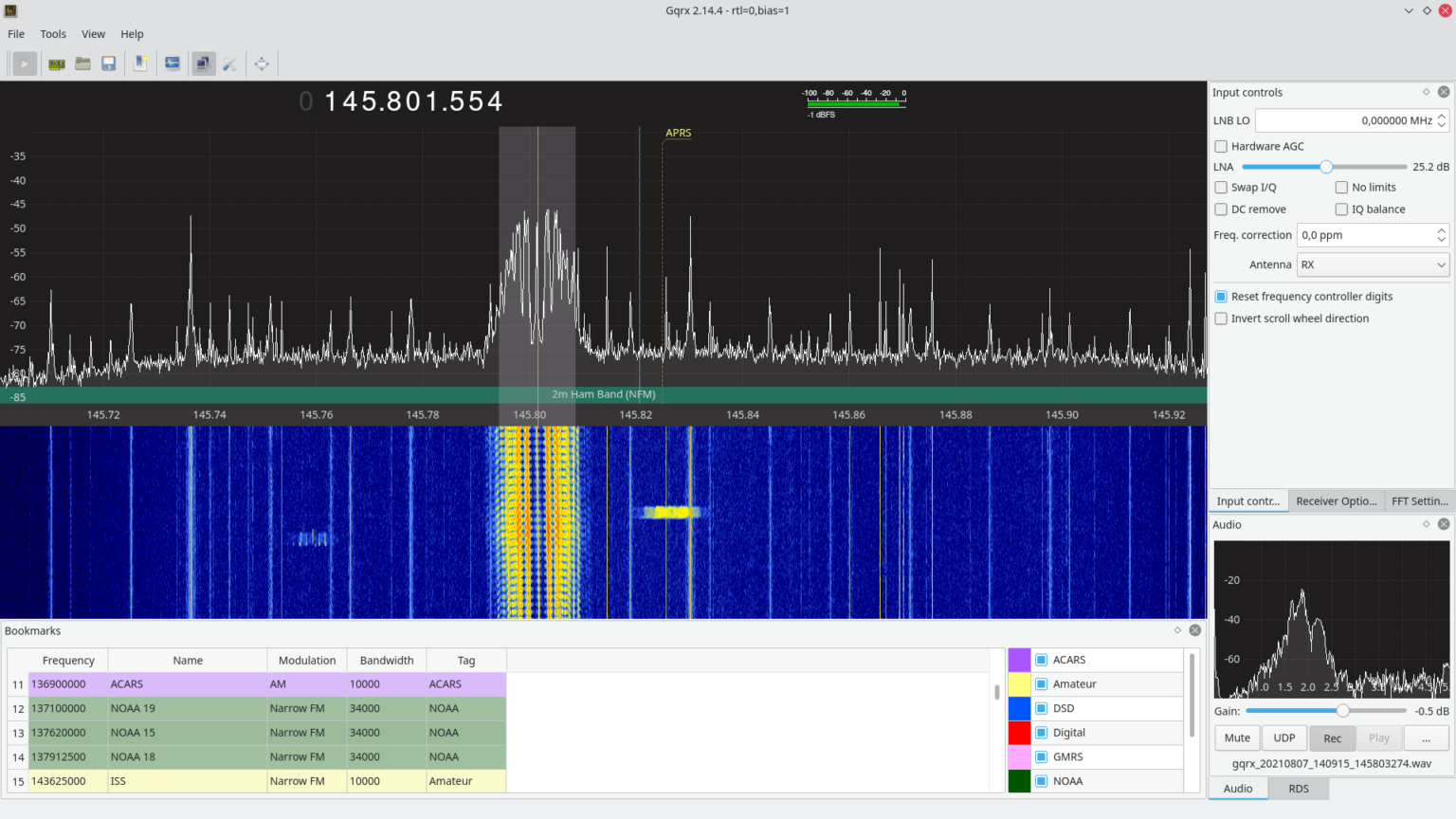 How to record SSTV broadcast from International Space Station using RTL ...